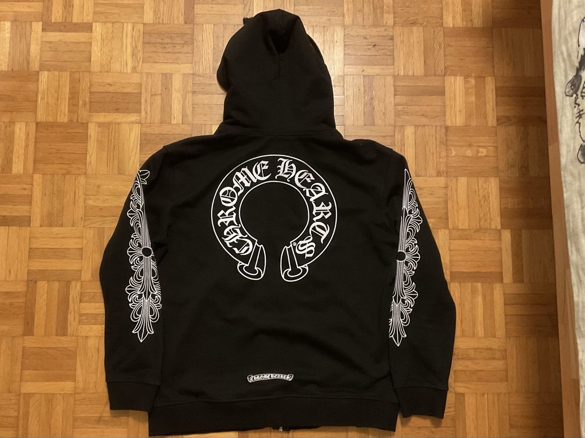 Chrome Hearts Hoodie Schwarz, Grösse M, Top Zustand! (Gebraucht) in ...