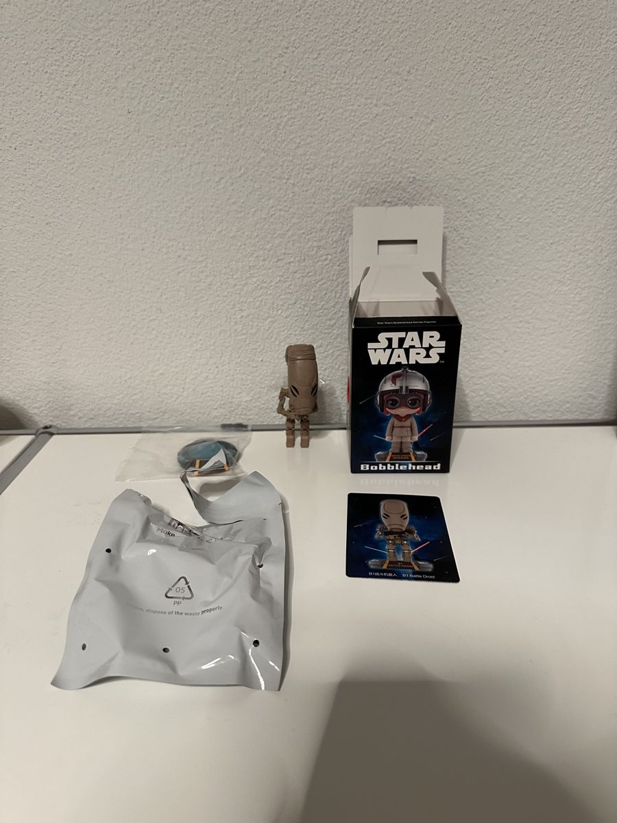 Pop Mart Star Wars Bobblehead - Battle Droid Figur (Neu (gemäss ...