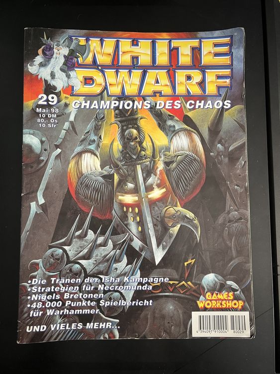 White Dwarf 29 Champions des Chaos Magazin (Neu (gemäss Beschreibung ...