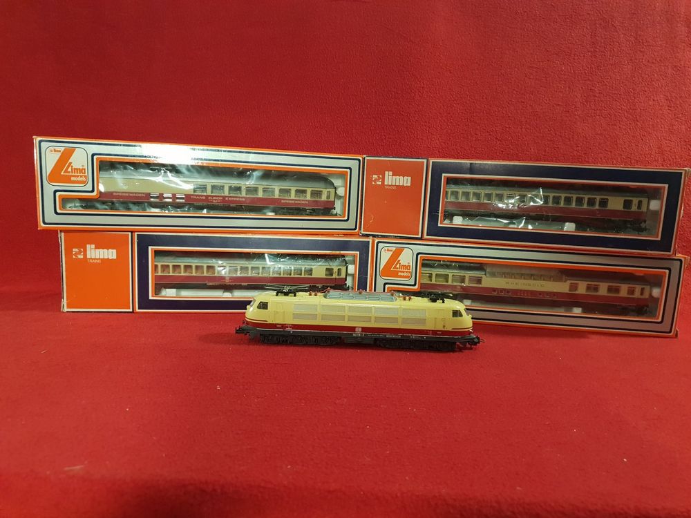 Lima H0 1:87 DB Rheingold TEE L208100 Class BR 103 110-3 (Gebraucht) in ...