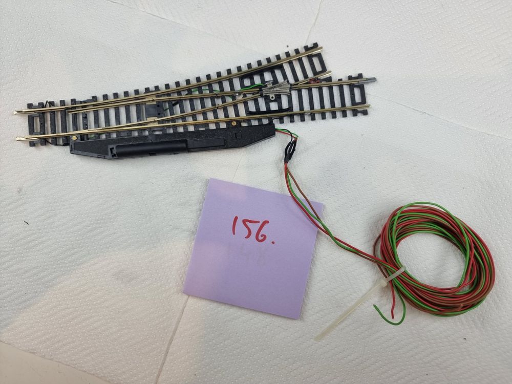 ROCO Linksweiche mit elektro-Weichenantrieb H0 DC 1:87 (Neu (gemäss Beschreibung)) in Gümligen ...