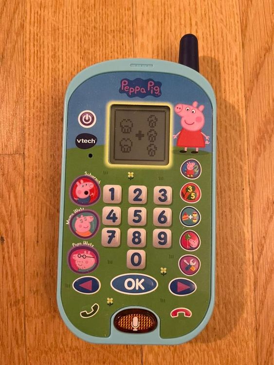 VTech Peppa Pig Lerntelefon (Gebraucht) in für CHF 10 – mit Lieferung ...