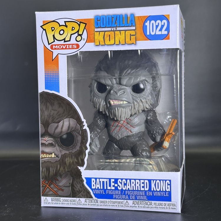 Funko Pop! Godzilla VS Kong Battle-Scarred Kong 1022 (Gebraucht) in ...