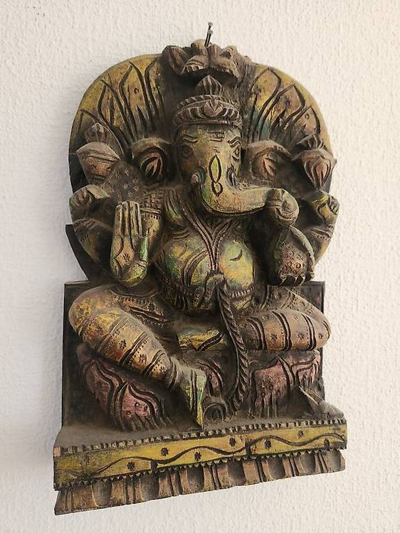 Statue Ganesh en bois (Gebraucht) in Genève für CHF 85 – nur Abholung ...