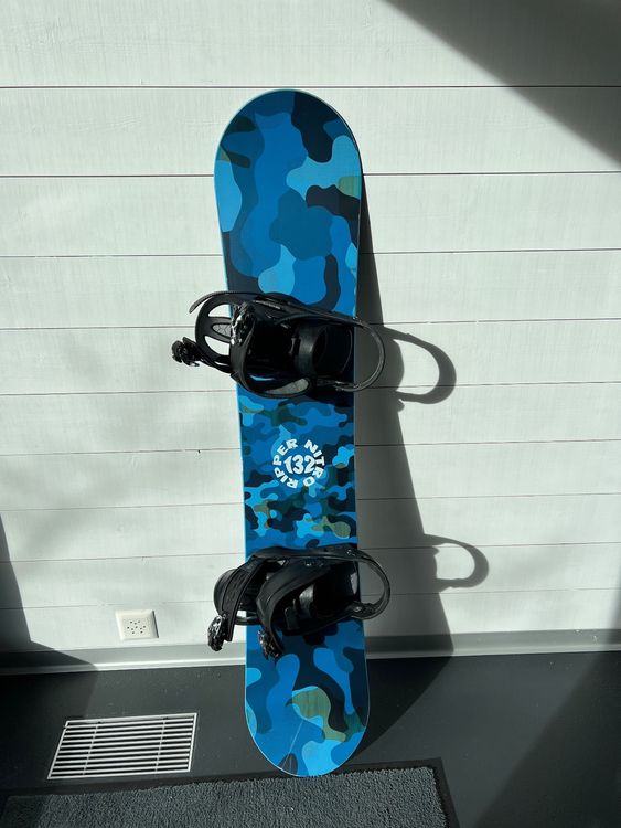Board Nitro ripper 132 + fixation (Gebraucht) in Magglingen/Macolin für ...