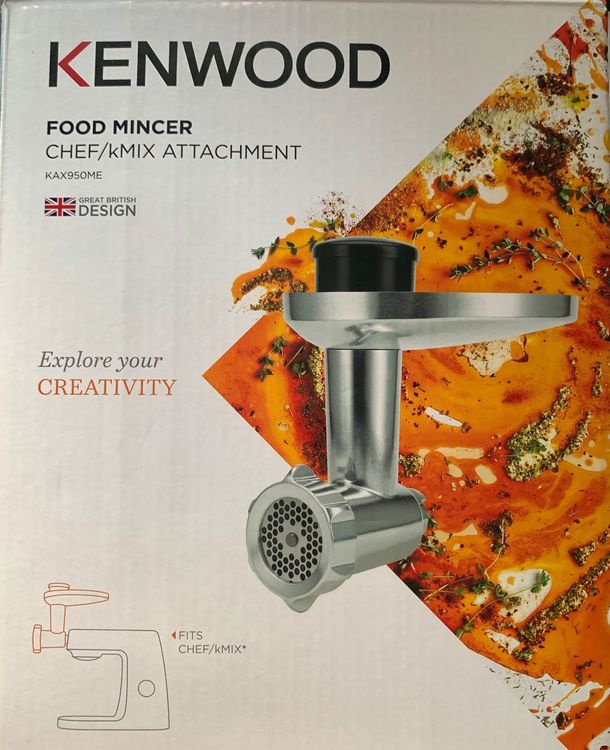 Kenwood Fleischwolf KAX950ME | Kaufen auf Ricardo