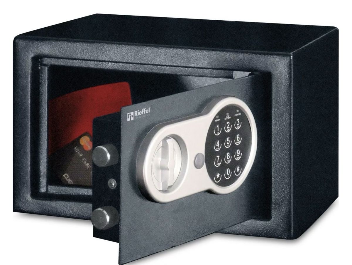 Tresor - Rieffel Wertbehältnis mit Elektronik-HGS-8 E (Neu und ...