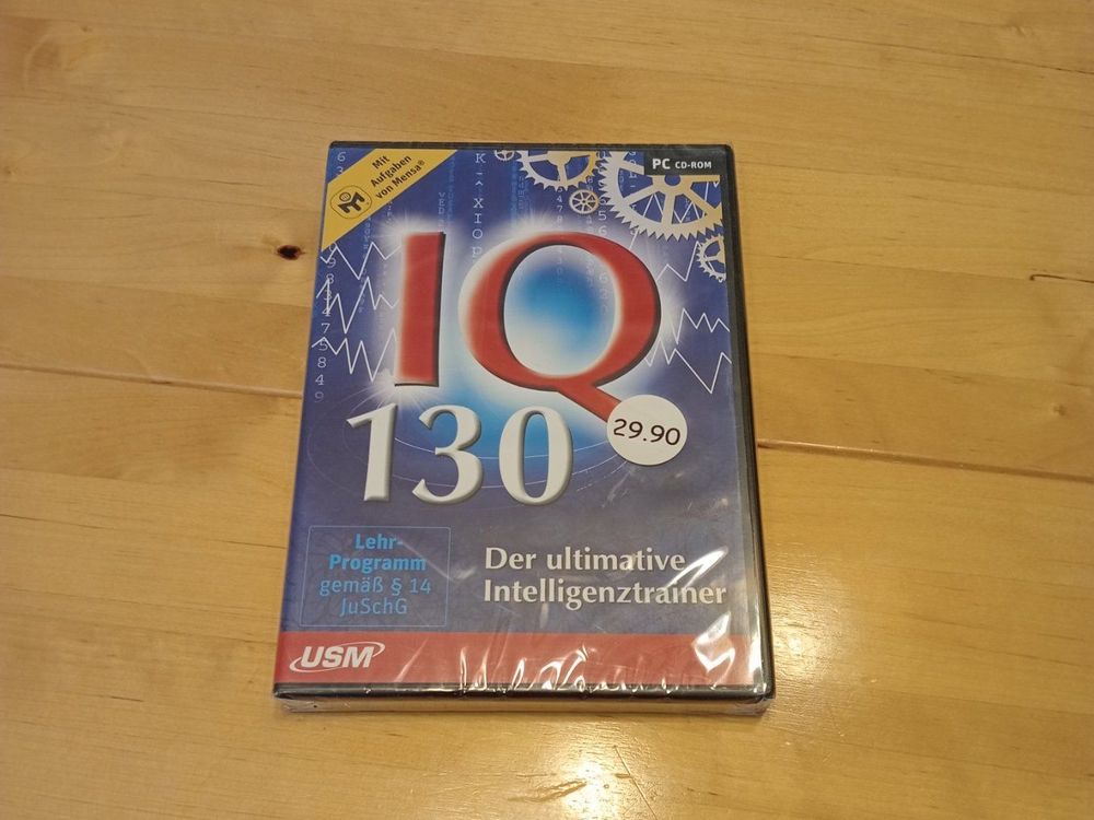PC IQ 130 Der ultimative Intelligenztrainer -Neuware- | Kaufen auf Ricardo