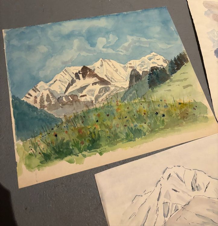 Aquarell Konvolut von Hans Bähler (ID b206) (Gebraucht) in Gelterfingen ...
