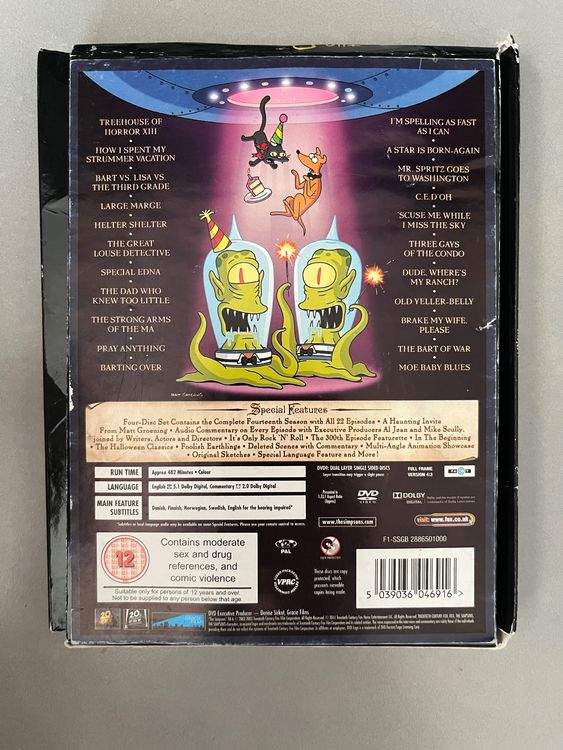 The Simpsons | Complete 14th Season | DVD 📀 (Neu (gemäss Beschreibung ...