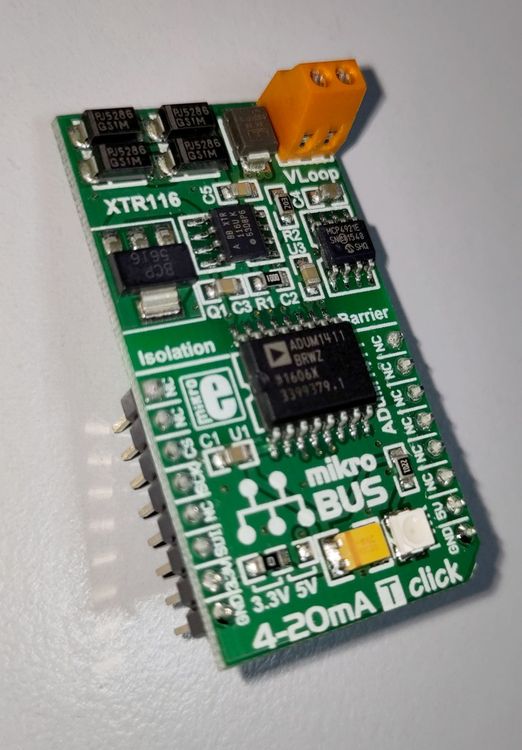 Mikro Elektronika 4-20 mA T click current loop board | Kaufen auf Ricardo
