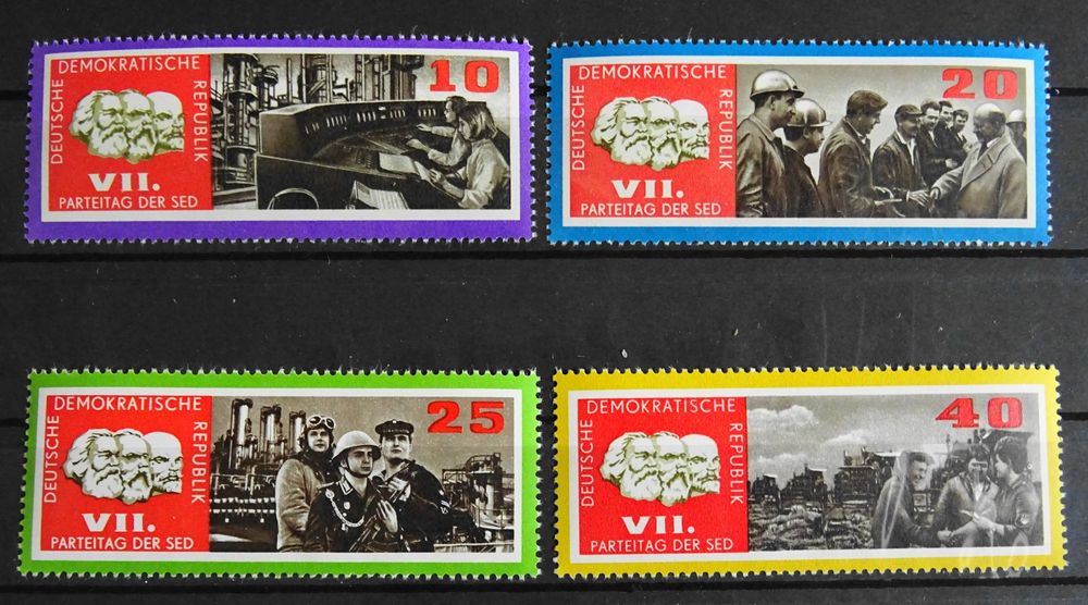 DDR 1967, Serie **postfrisch (Neu (gemäss Beschreibung)) in Haslen GL für CHF 0.8 – mit ...