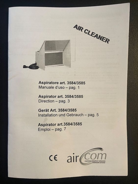 Airbrush Air Cleaner Absauganlage | Kaufen auf Ricardo