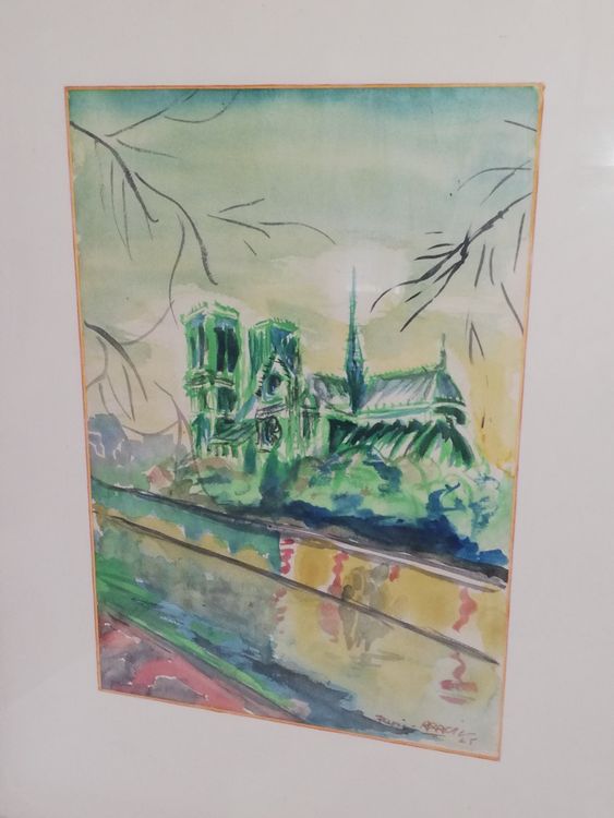 Aquarell signiert | Kaufen auf Ricardo