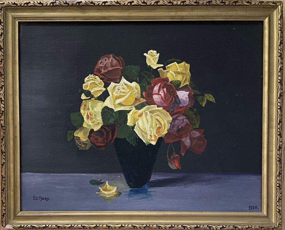 Antike Stilleben Gemälde Sig (Gebraucht) in Root für CHF 15 – mit Lieferung auf Ricardo kaufen