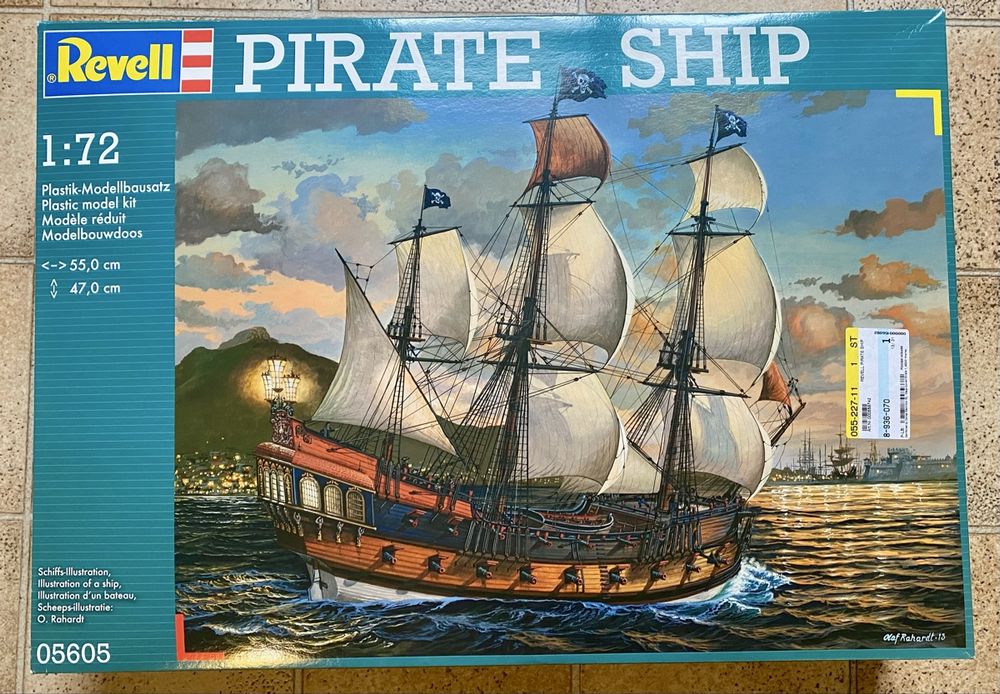 Revell / Modellbau / Piraten / Modellschiff / Sparrow (Gebraucht) in ...