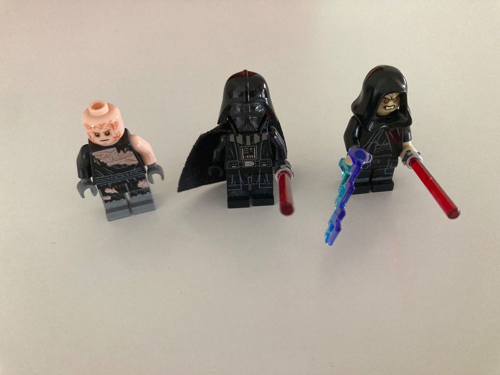 Star Wars Lego, Darth Vader, Darth Sidious | Kaufen auf Ricardo