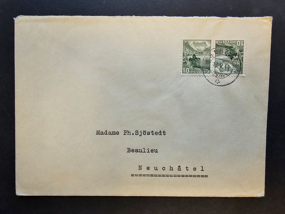 Antiker Brief Beleg Schweiz mit Kehrdruck (Gebraucht) in Dallenwil für CHF 1 – nur Abholung auf ...
