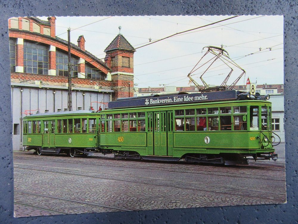BASEL "DANTE SCHUGGI" BVB TRAM Ce4/4 DEPOT WIESENPLATZ 1993 (Gebraucht) in Ettingen für CHF 0.95 ...