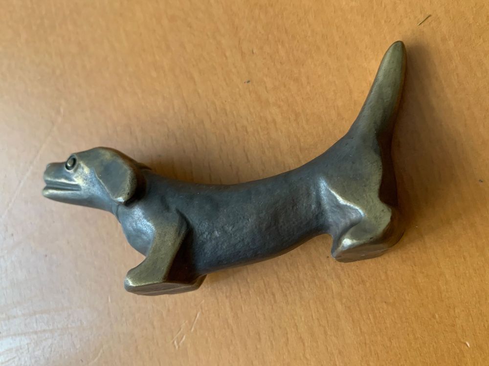 BAG Turgi, Bronze, Dackel, (Dachshund) (Gebraucht) in Fehraltorf für CHF 57 – mit Lieferung auf ...