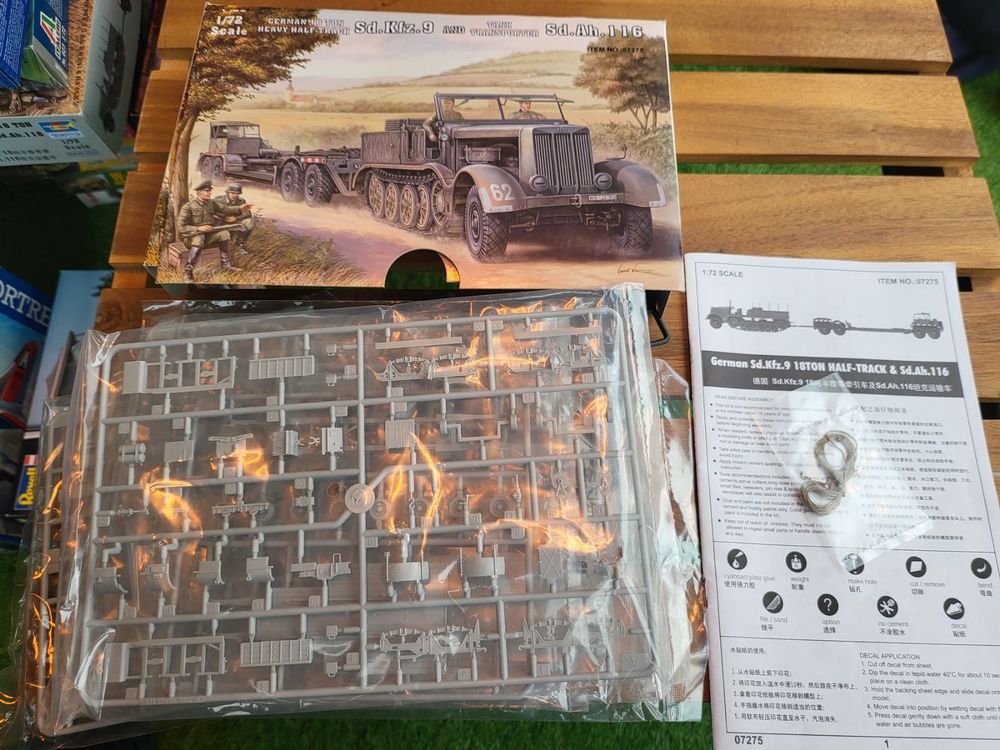 Sd.Kfz.9 + Sd.Ah.116, 1/72 | Kaufen auf Ricardo