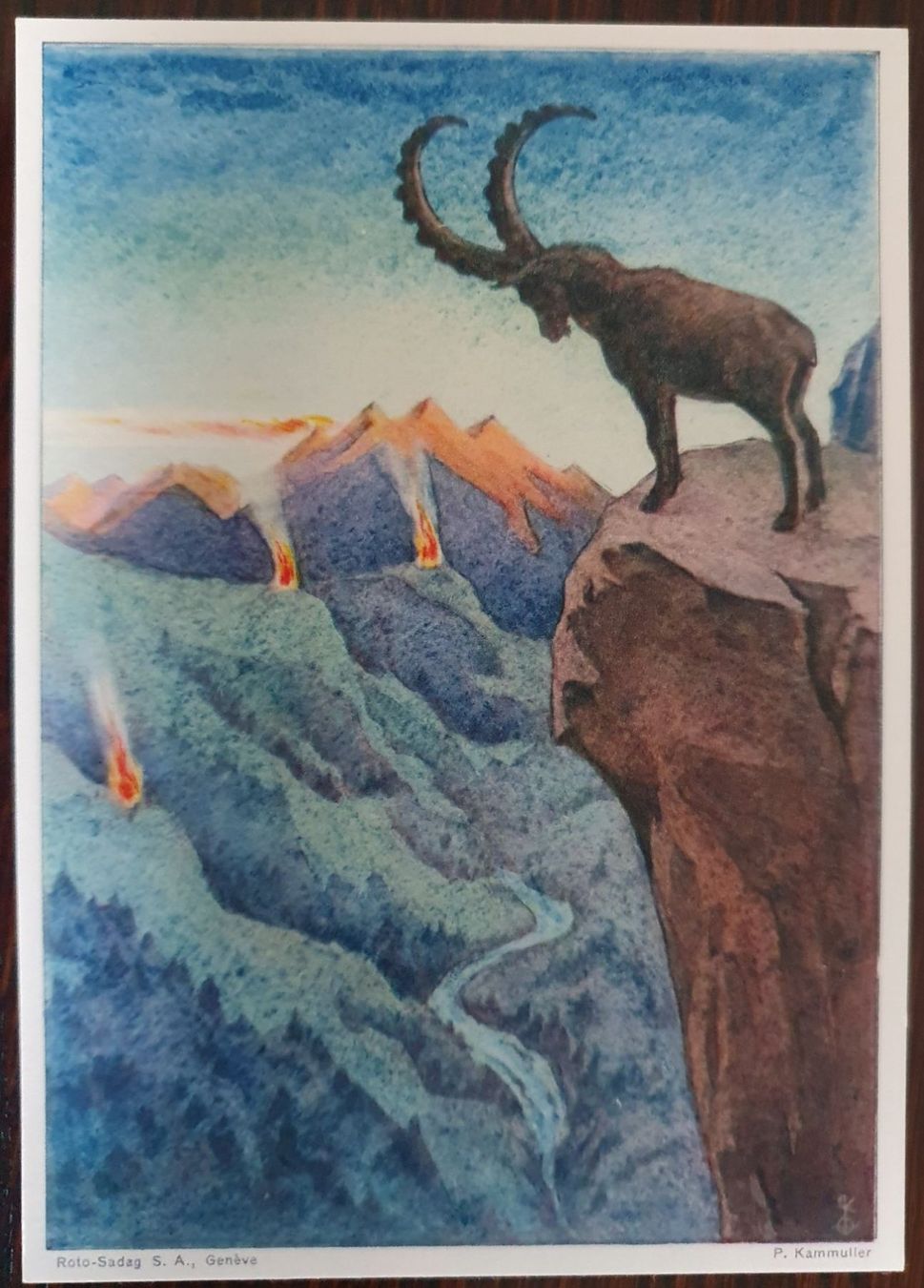 BFK Nr. 58o Steinbock (Splügen) ungebraucht, top, Kat. 125.- (Gebraucht ...