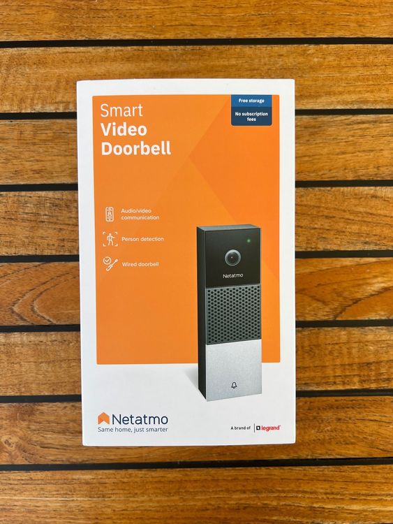 Netatmo - Video Doorbell - Neu und Originalverpackt (Neu und ...