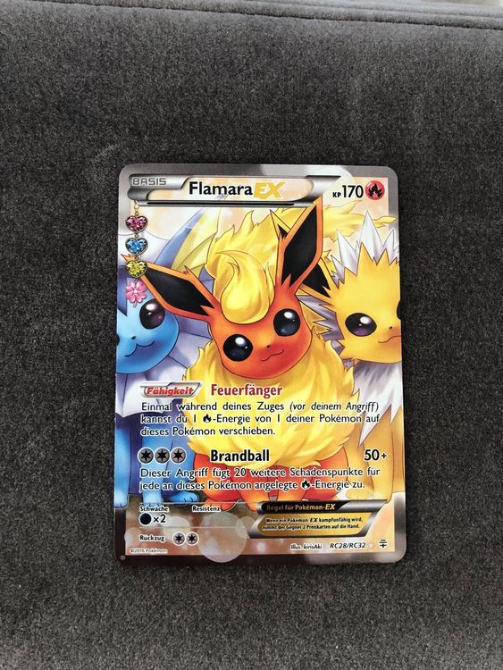 Flamara / Flareon EX Pokemon | Kaufen auf Ricardo