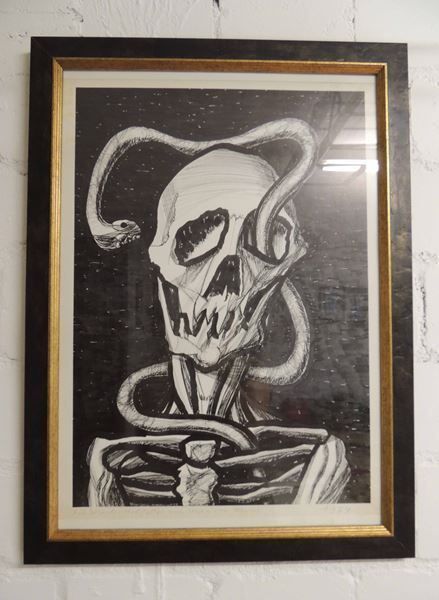 Litho handsigniert Max von Moos 1974 | Kaufen auf Ricardo