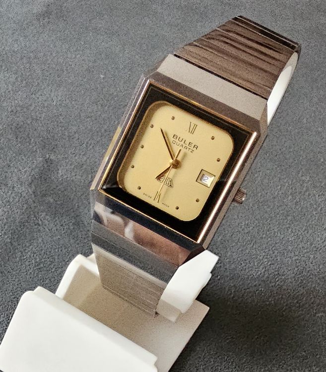 BULER Sapphire Swiss Made Elegante Armbanduhr Unisex (Gebraucht) in ...