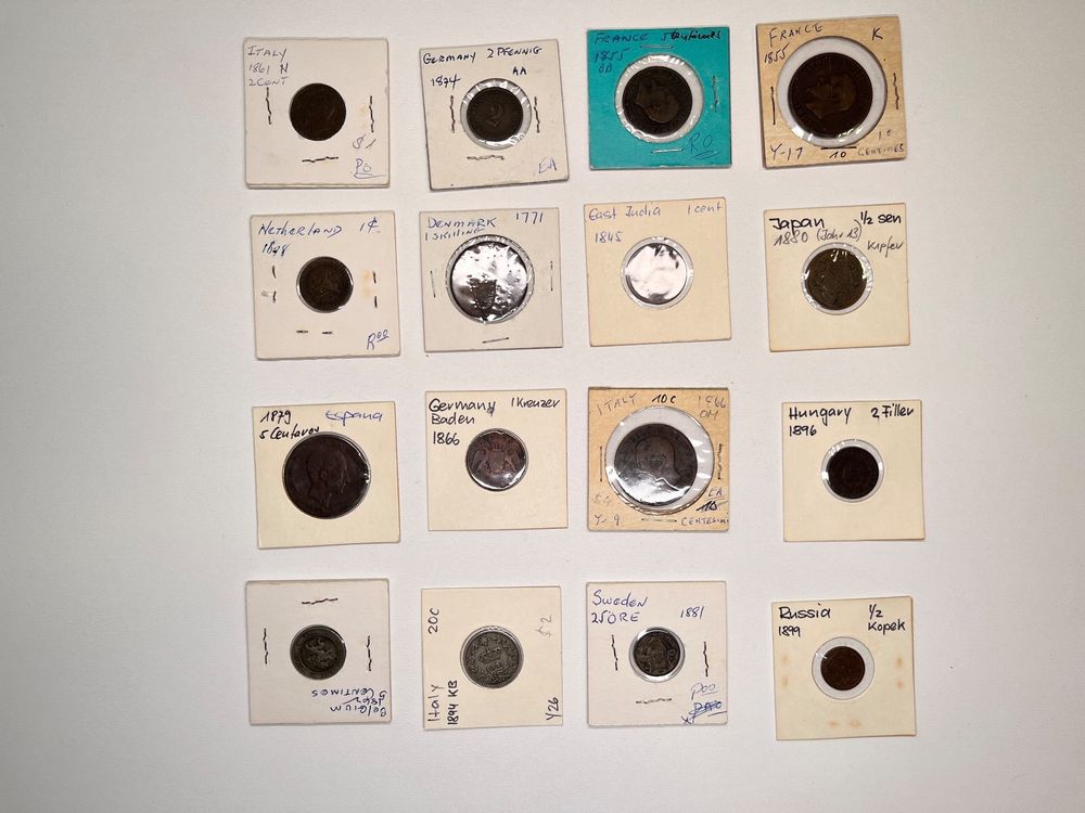 Sammlung Antike Münzen ab 1771 (Gebraucht) in Winterthur für CHF 6 ...