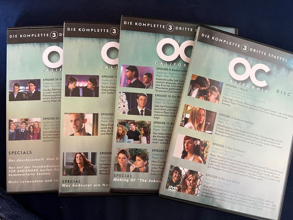DVD - OC Carlifornien - Die komplette 3.Staffel mit Specials (Gebraucht ...