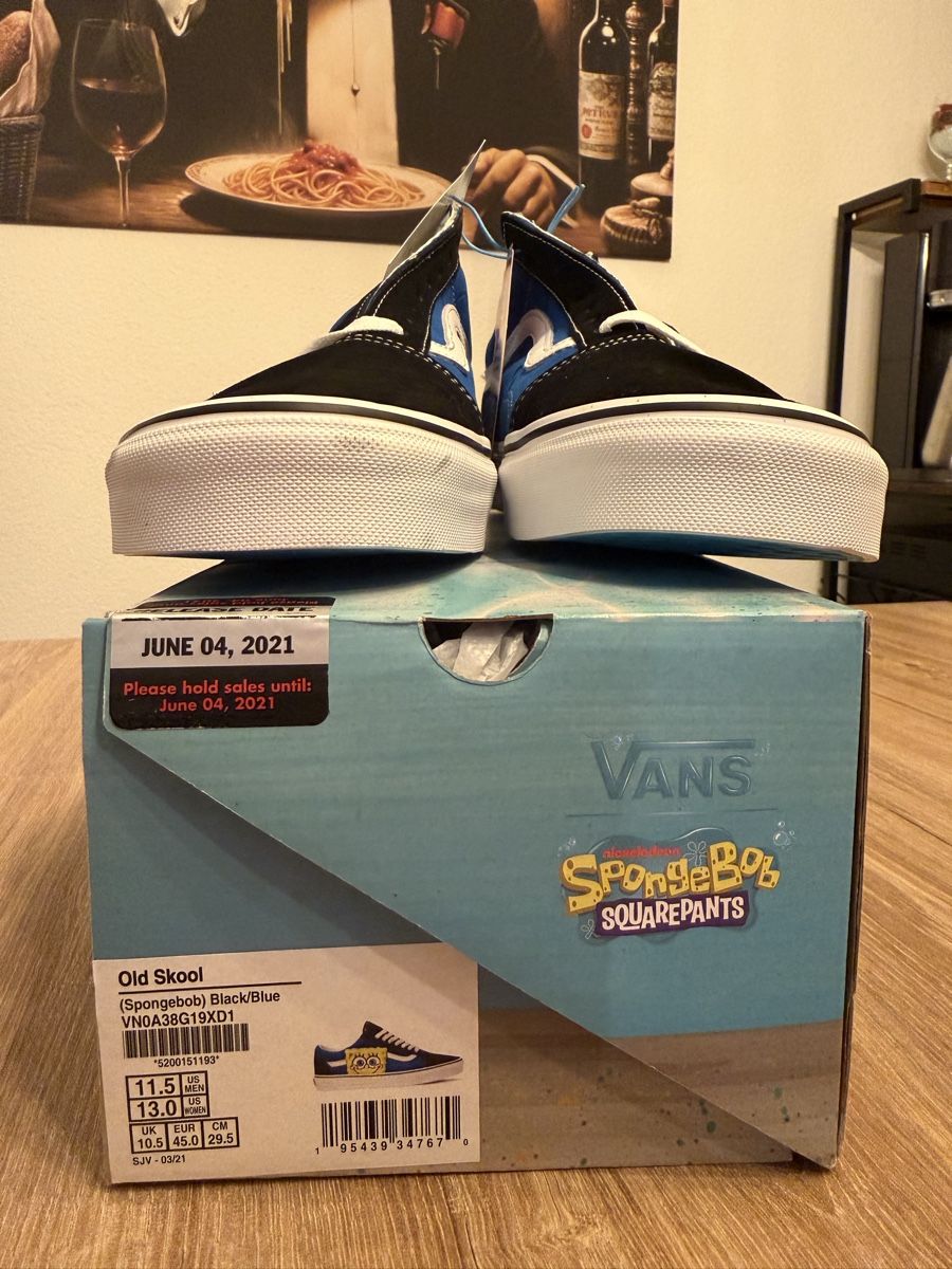 VANS Old Skool - Spongebob Schwammkopf - Limited Edition (Neu und ...