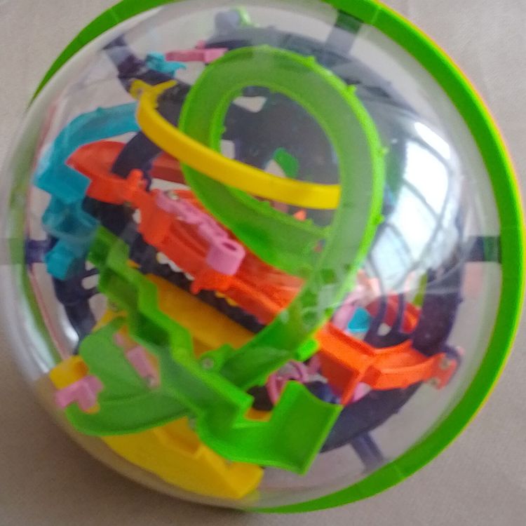 3D-Kugel Labyrinth Geduldspiel für Gross und Klein (Gebraucht) in ...