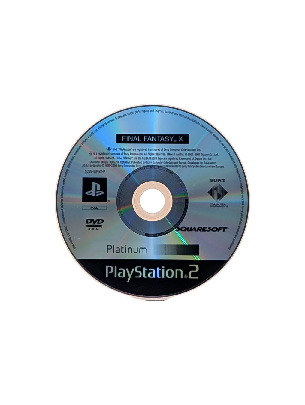 Final Fantasy X – Platinum PlayStation 2 Nur CD (Gebraucht) in Domat ...