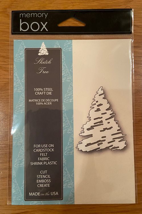 Memory Box Stanzschablone „Sketch Tree“ (Neu und originalverpackt) in ...
