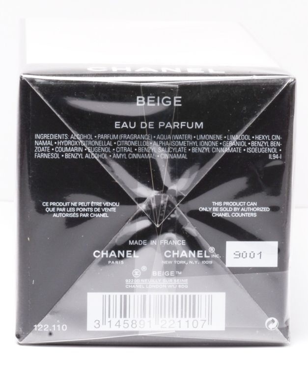 CHANEL BEIGE Eau de Parfum 75ml (Neu und originalverpackt) in Lostorf ...