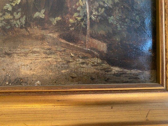 Originalbild von Pietronella Peters (1848-1912) Der Brunnen (Gebraucht ...