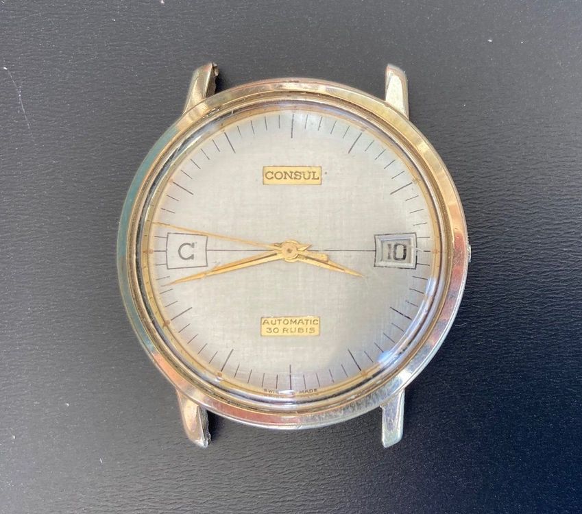 Consul Herrenarmbanduhr Automatic 60er Jahre (Gebraucht) in Dübendorf ...