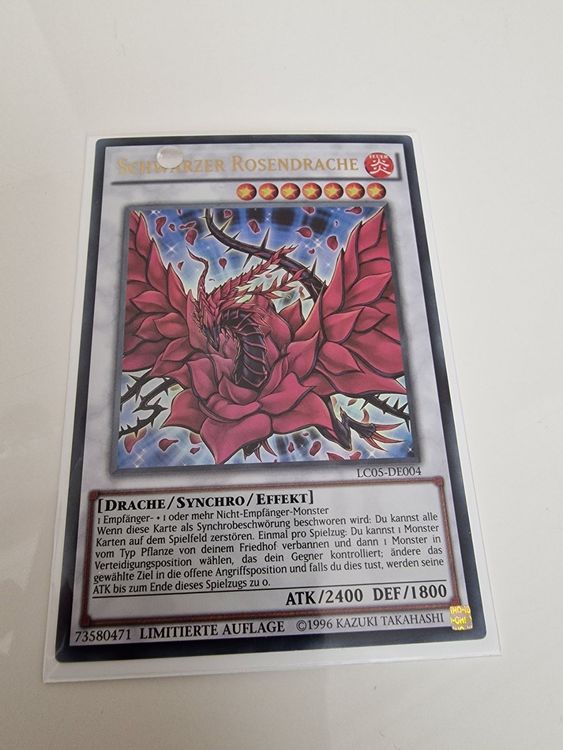 Yugioh Schwarzer Rosendrache | Kaufen auf Ricardo