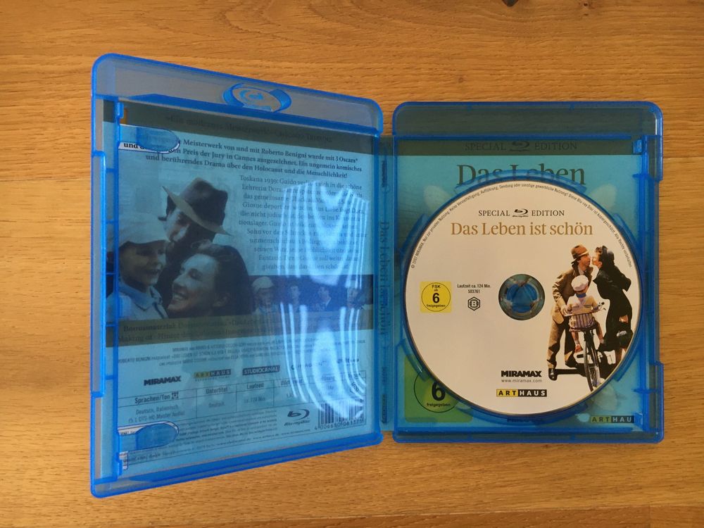 Das Leben ist schön / La vita è bella (Blu Ray) | Acheter sur Ricardo