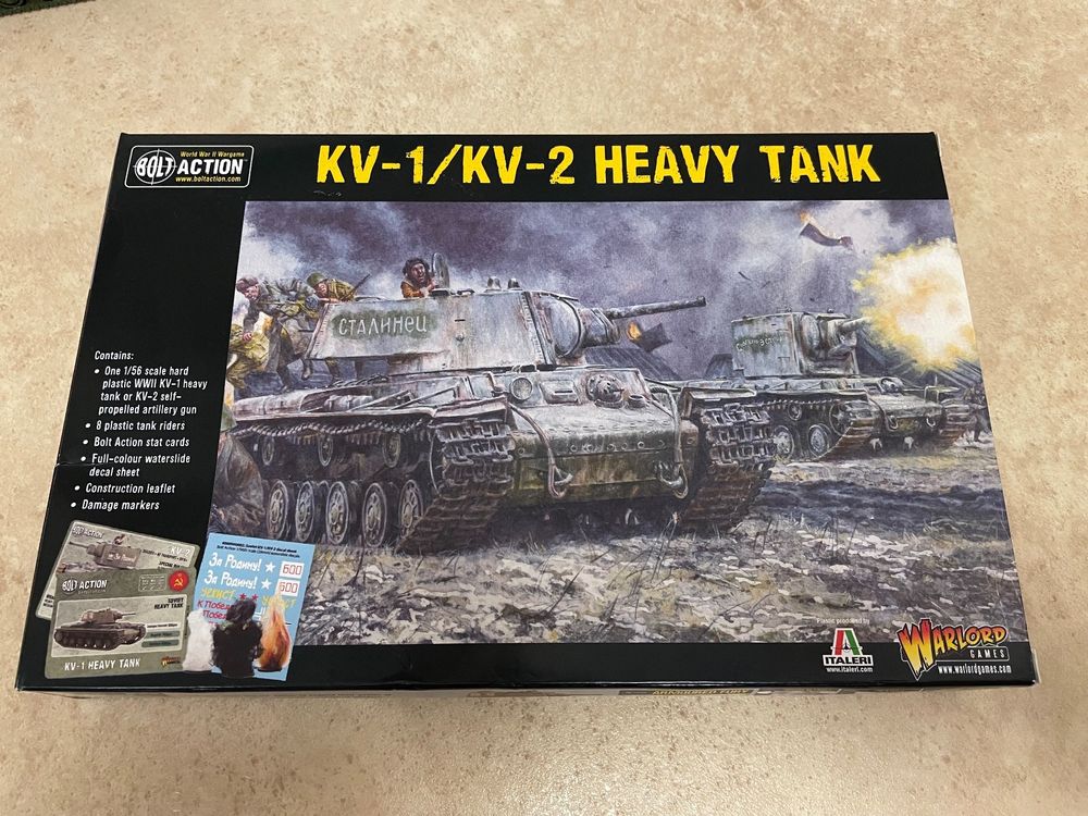 BOLT ACTION - SOVIET - KV-1/KV2 HEAVY TANK (Neu (gemäss Beschreibung)) in Egg b. Zürich für CHF ...