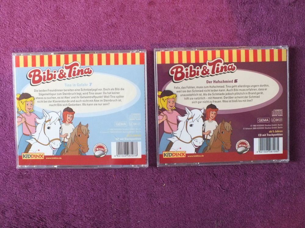 6 - Bibi & Tina - Hörspiel - CD´s (Gebraucht) in Müllheim Dorf für CHF ...