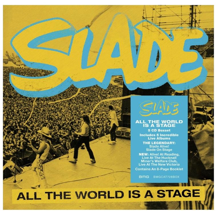 SLADE - ALL THE WORLD IS A STAGE - 5 CD BOX SET, NEU! | Kaufen auf Ricardo
