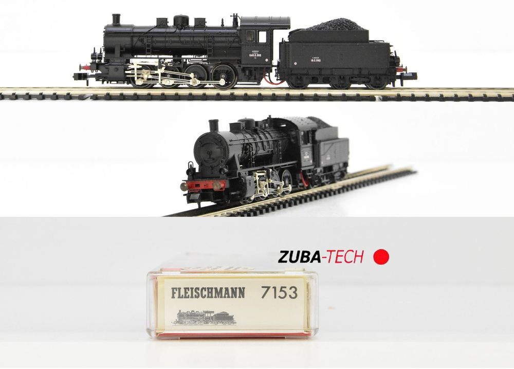 Fleischmann 7153 Dampflok Spur N GS Analog mit OVP (Gebraucht) in St ...