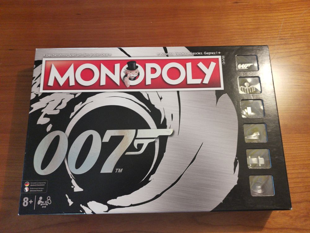 Monopoly 007 James Bond - Edition, Top Zustand, DE/FR (Neu (gemäss ...