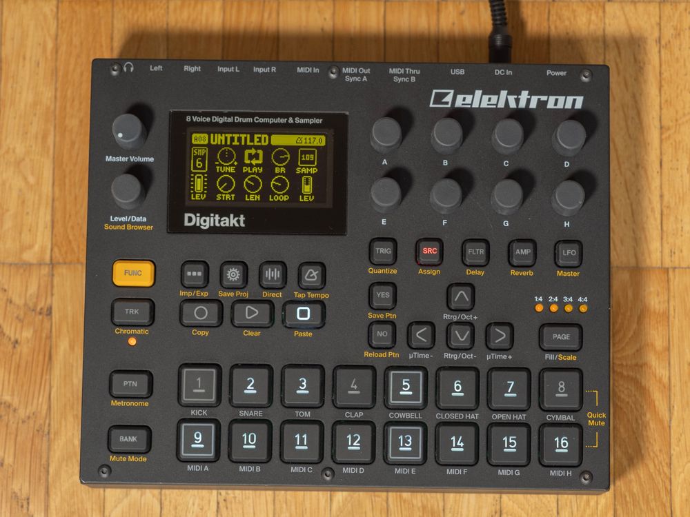 Elektron Digitakt – Drum Machine und Sampler (Gebraucht) in Reinach BL ...