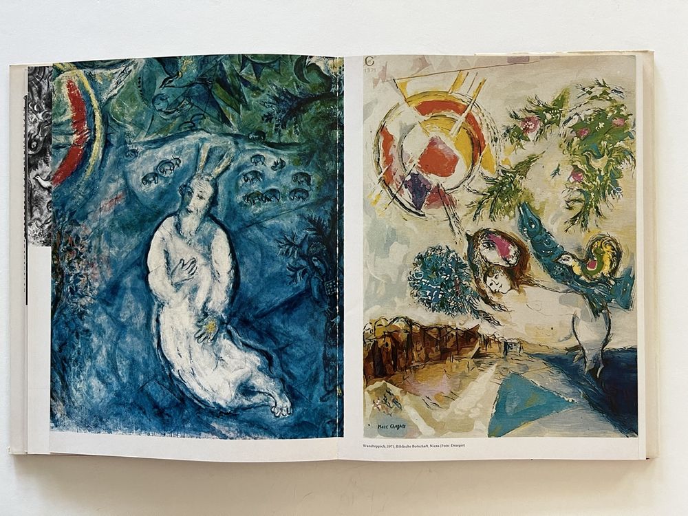 Originalfarblithografie und Buch von Marc Chagall (Gebraucht) in Rain ...