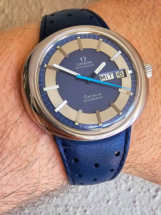 OMEGA GENÈVE DYNAMIC DAY-DATE HERREN Vintage SAMMLERSTÜCK! (Neu (gemäss ...