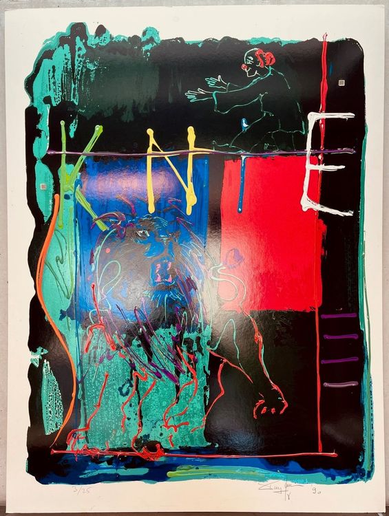 Rolf Knie Mischtechnik/Serigrafie (handbemahlt) | Kaufen auf Ricardo